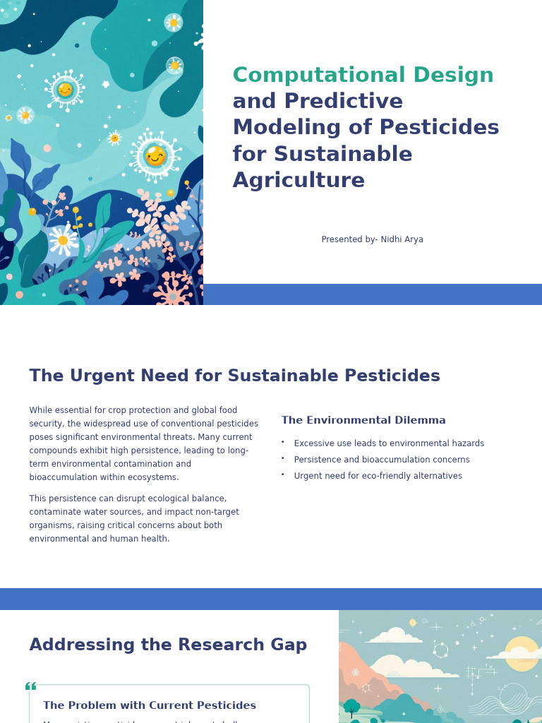 Computational Design and Predictive Modeling of Pesticides For ...