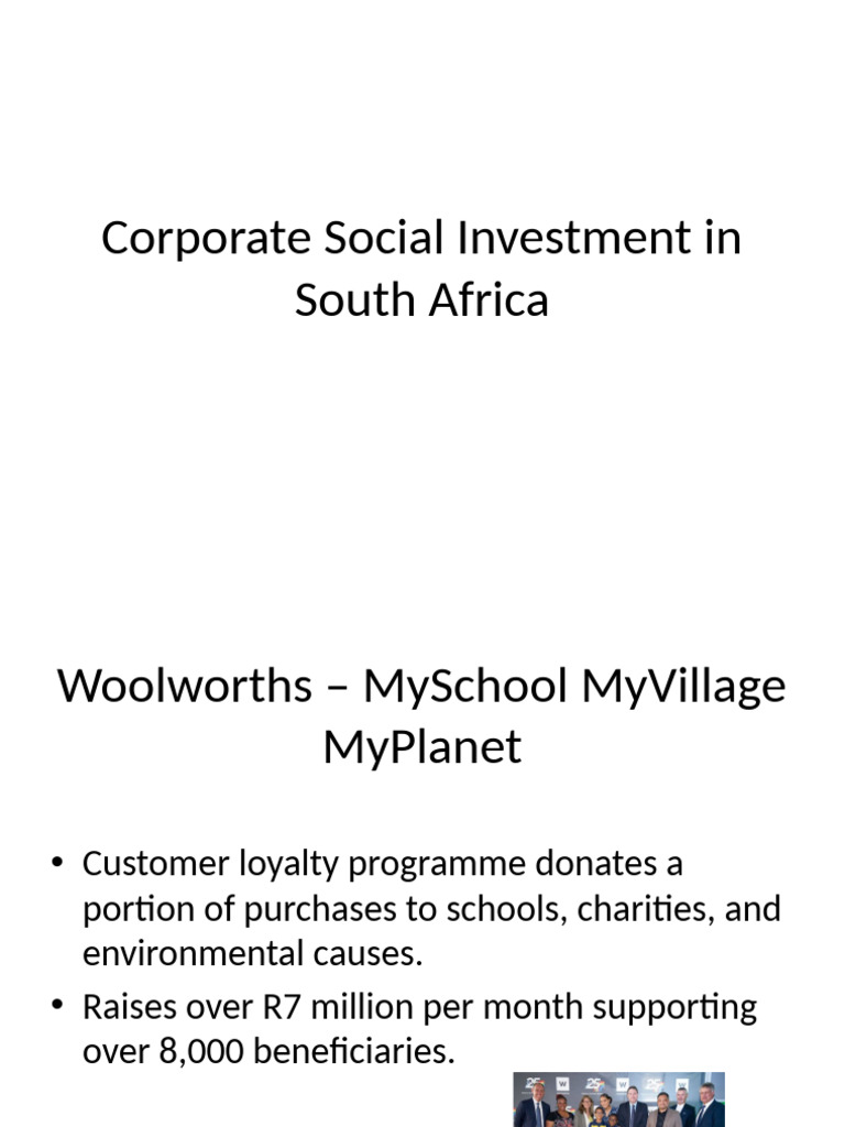 CSI SA Presentation | PDF