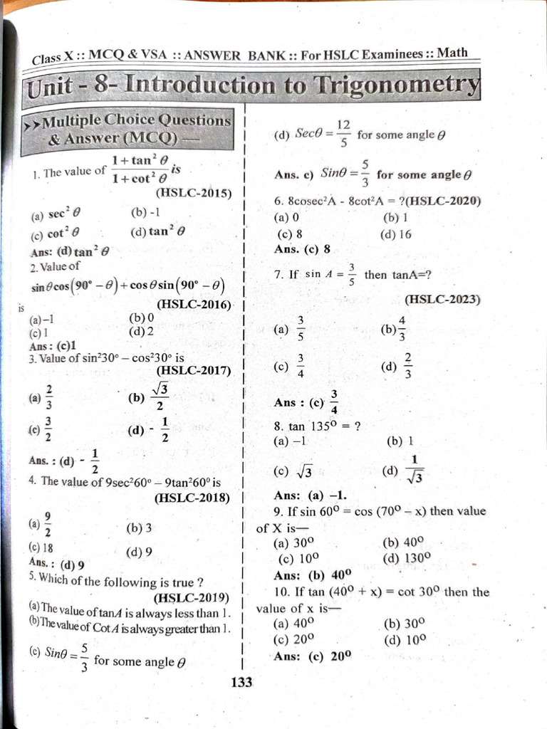 Maths X | PDF