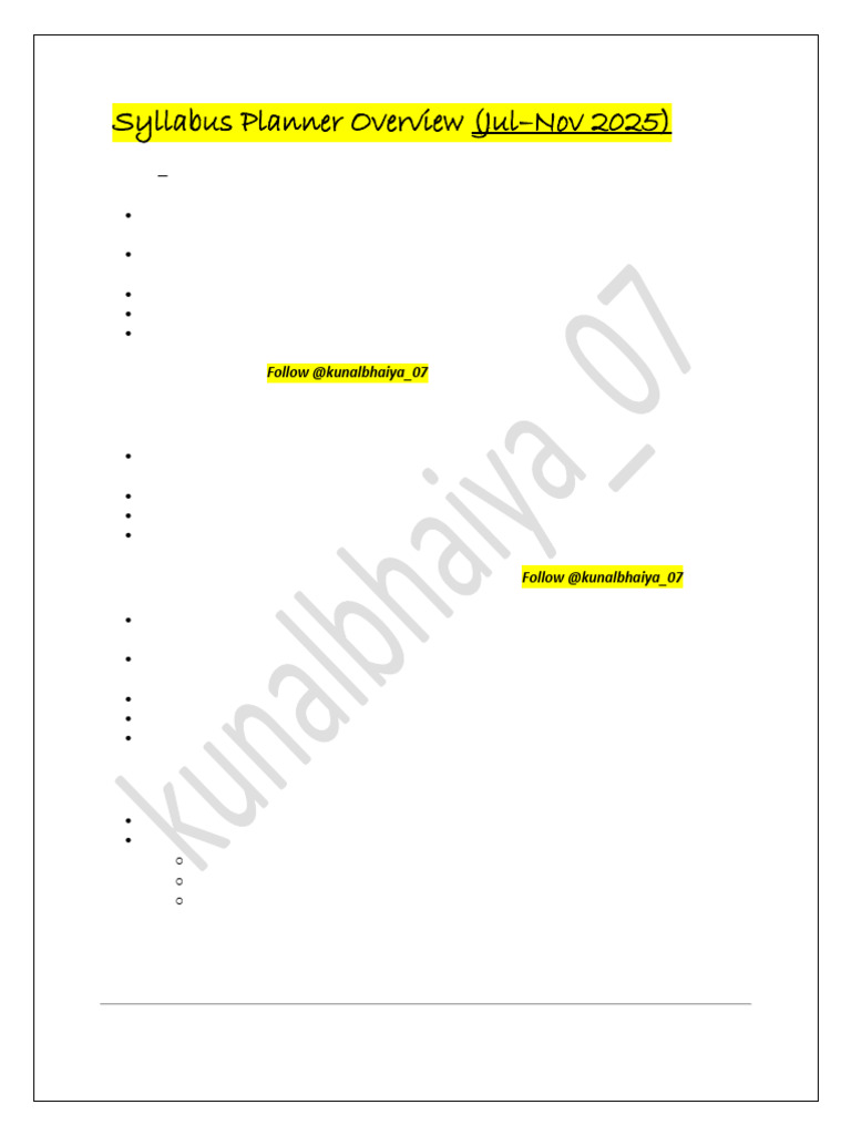 Syllabus Planner Class 10th | PDF | Mathematics | Equations