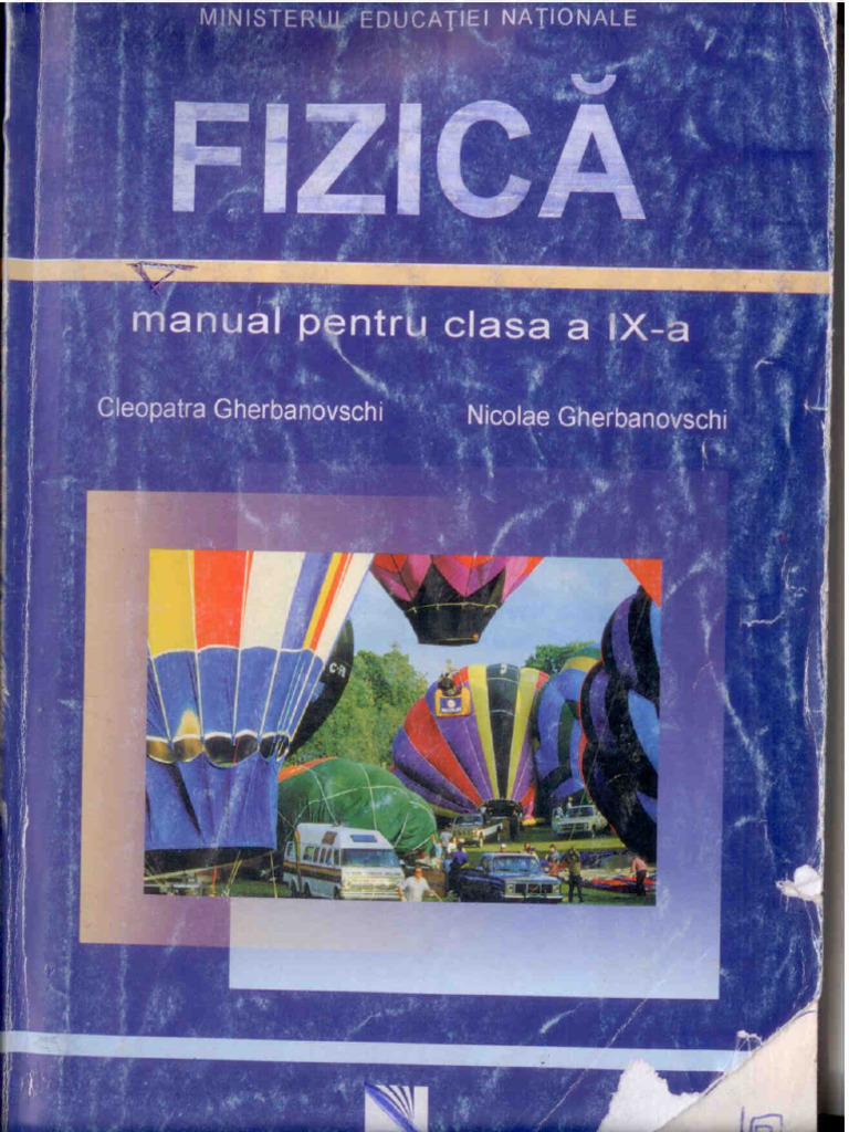 Fizica Cls IX Gherbanovschi | PDF