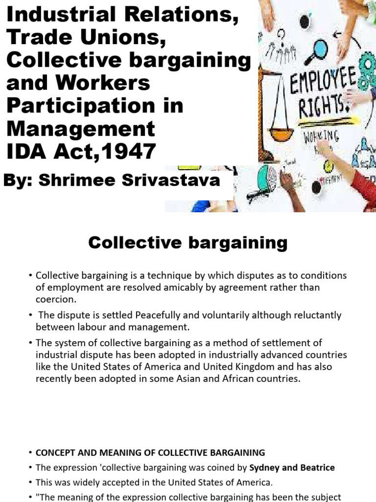 Collective Bargaining and Worker Participation | PDF | Collective ...