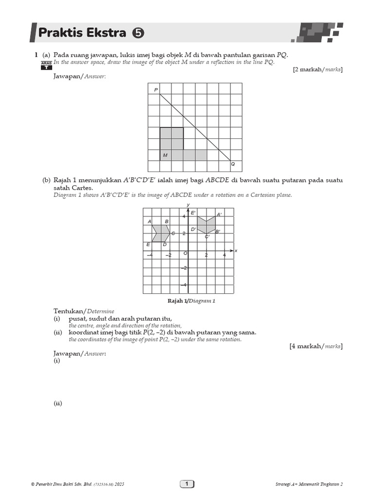 Strategi A+ Mate Ting 2 - Praktis Ekstra 5 | PDF