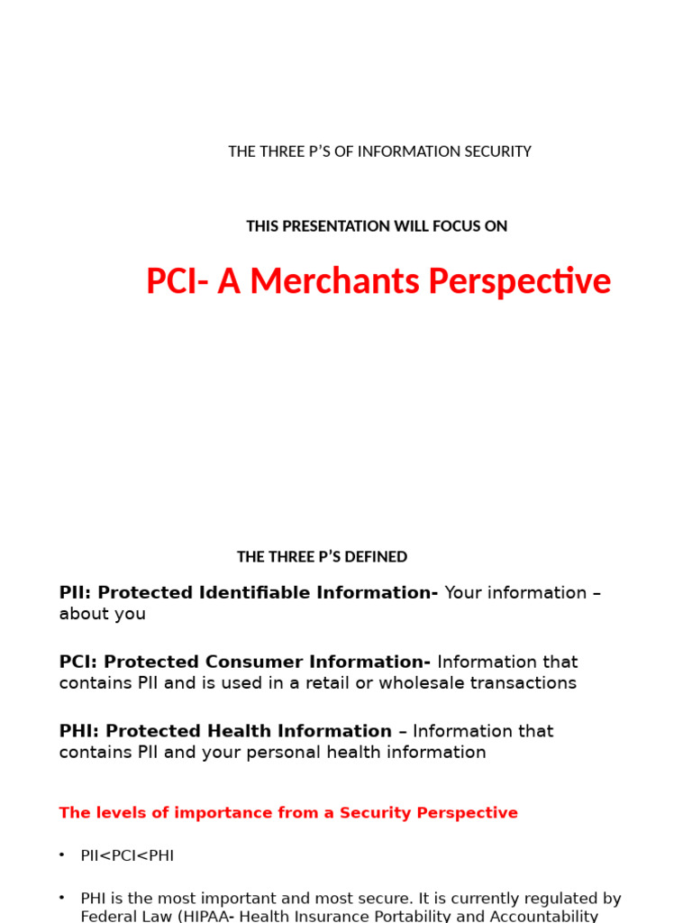 Understanding PCI and Data Security Standards | PDF