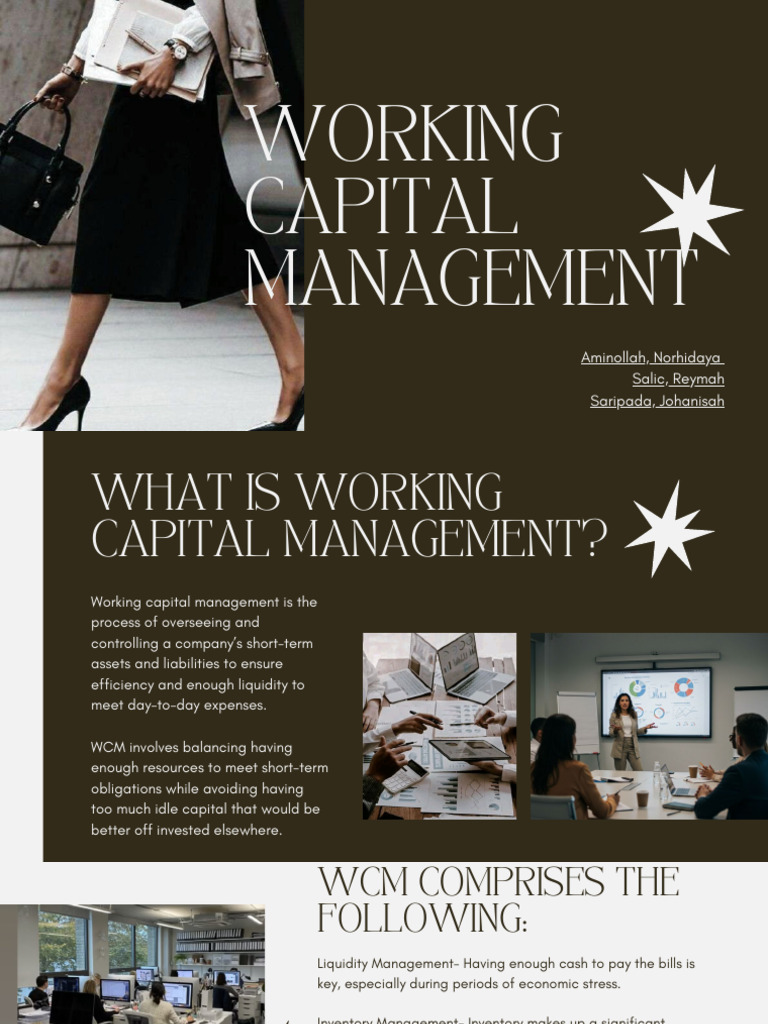 Working Capital Management Explained | PDF | Working Capital | Business