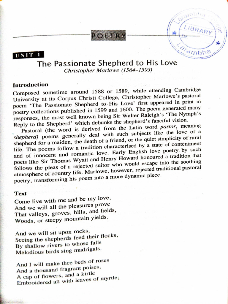 English Poems | PDF