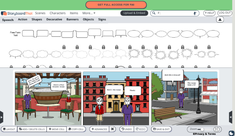 Free Storyboard Creator Comic Strip Maker | PDF | Comics