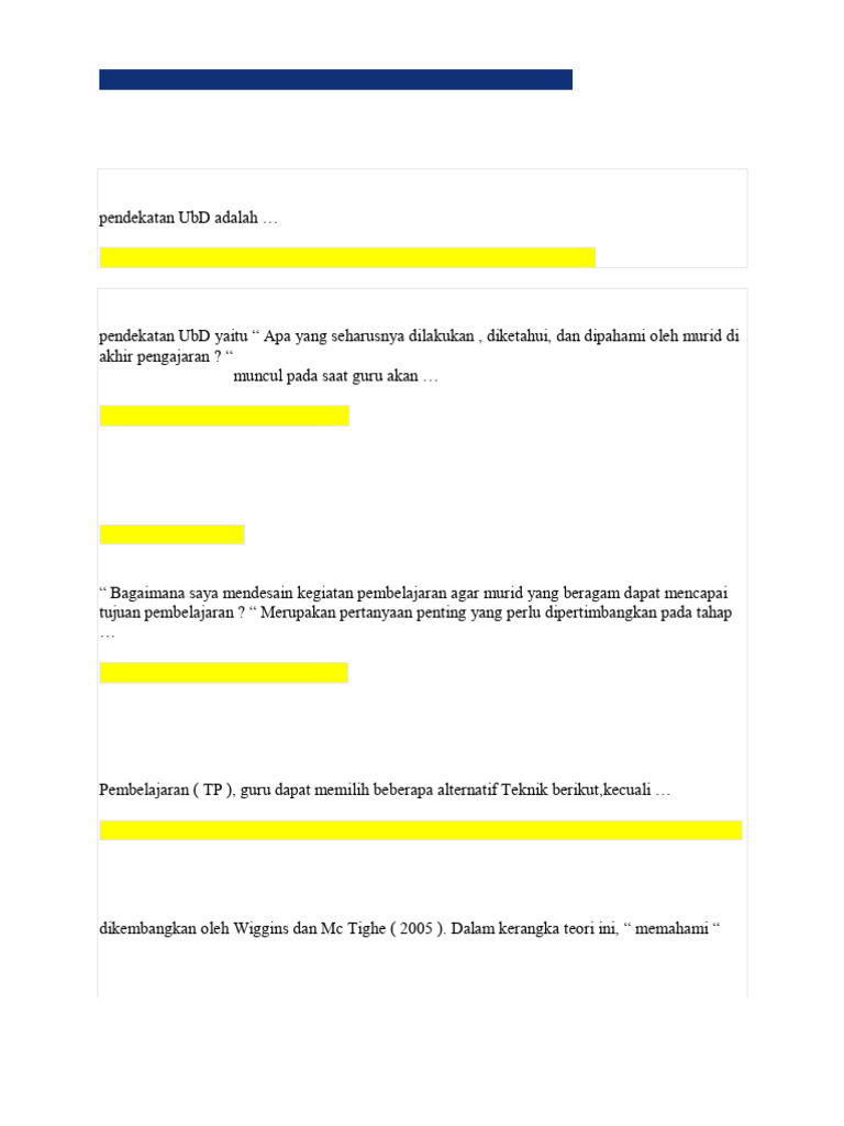Modul Ajar 3 Pembelajaran Mendalam Dan Asesmen (Umum) | PDF