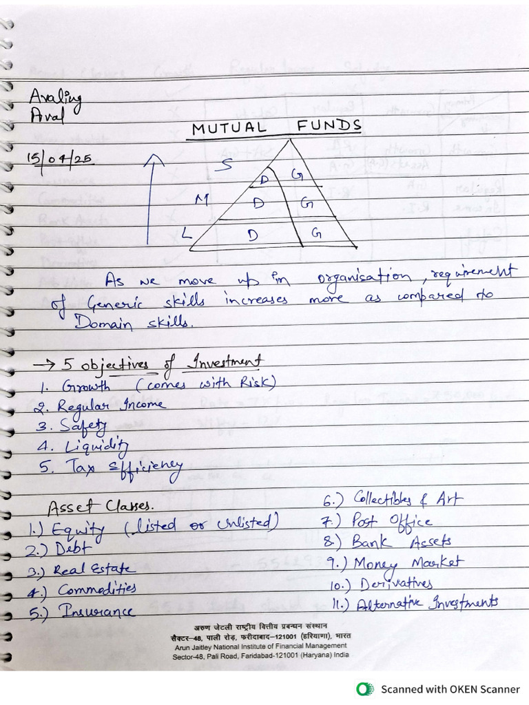 MF Notes | PDF