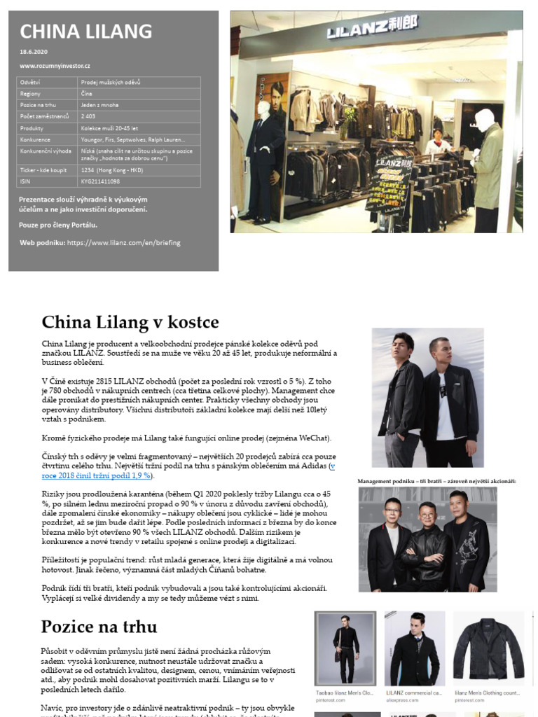 China Lilang | PDF