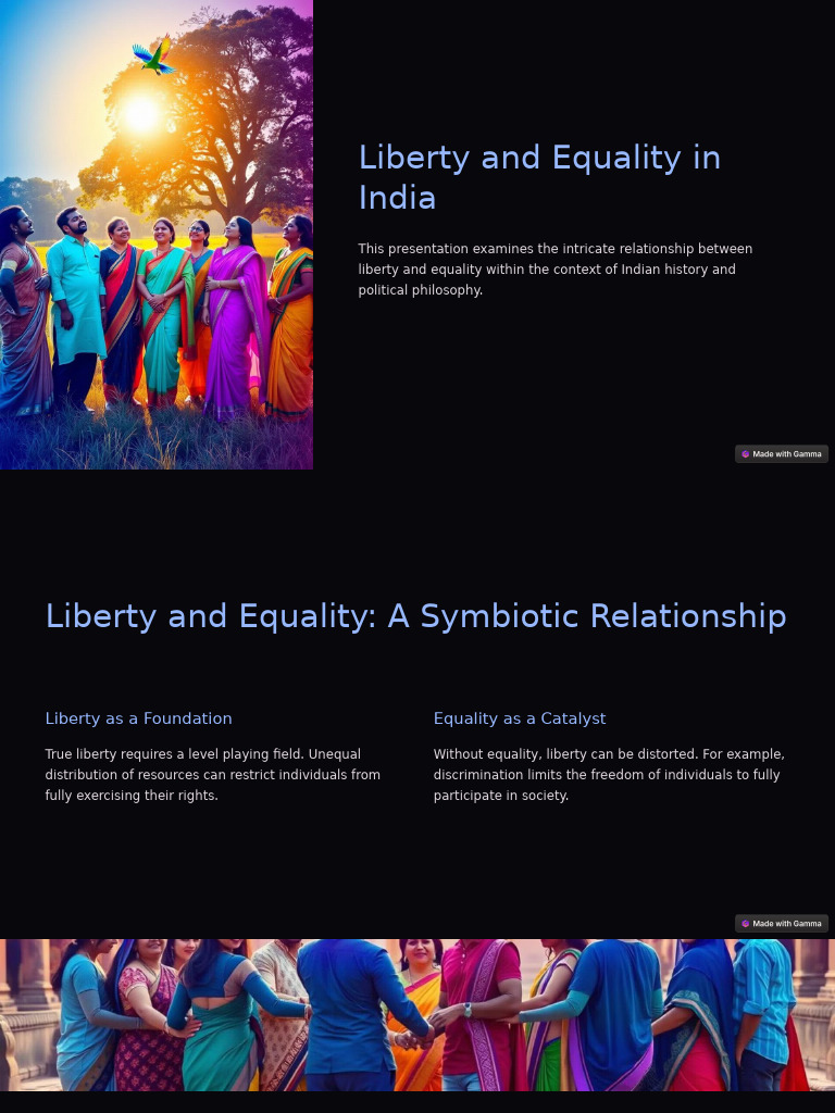 Liberty and Equality in India: A Historical Overview | PDF | Liberty ...