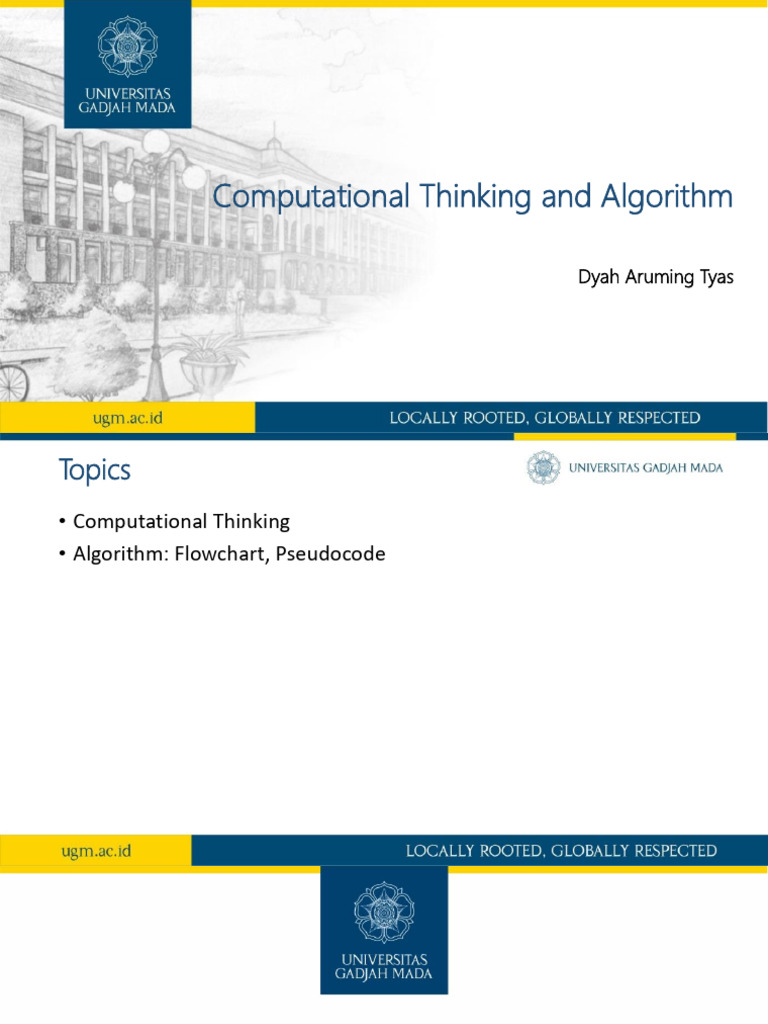 Week 2 - Computational Thinking | PDF | Algorithms | Applied Mathematics