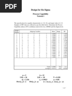 Capability Analysis Formulas - Minitab | PDF | Standard Deviation ...