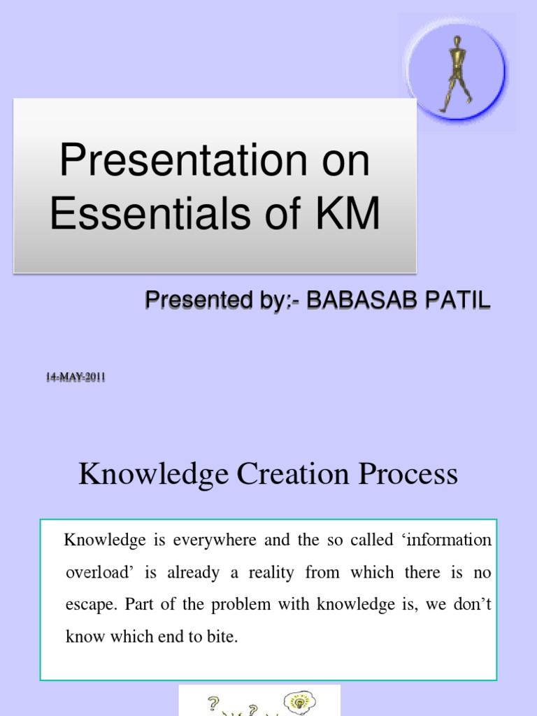 Knowledge Creation Process PPT at Bec Doms Bagalkot Mba | PDF ...