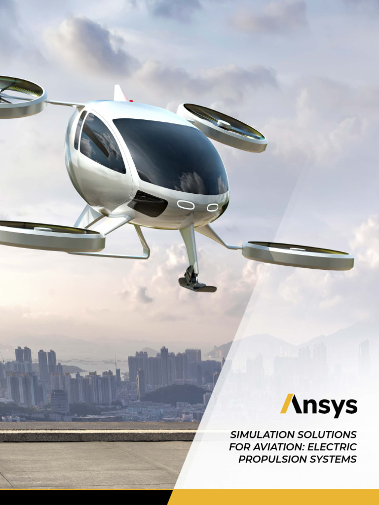 Ansys Ebook Simulation Solutions For Aviation Electric Propulsion ...