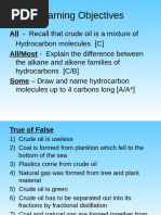 Chemical Formula of Crude Oil Explained | PDF | Alkane | Oil
