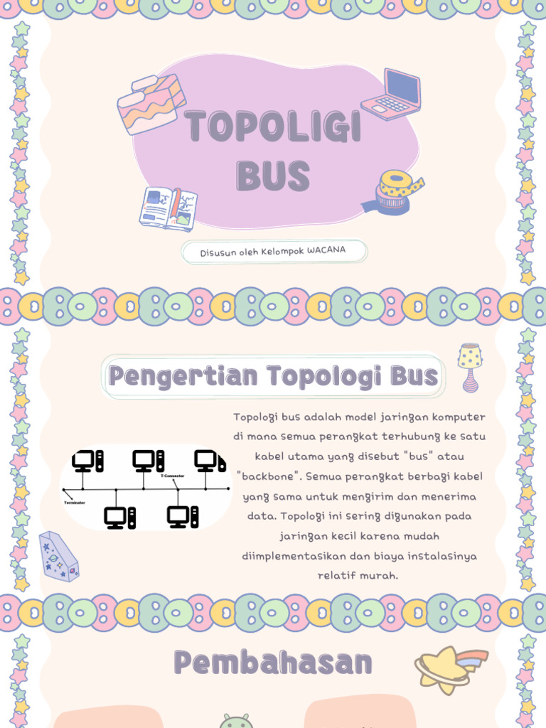 Memahami Topologi Bus Jaringan Komputer | PDF