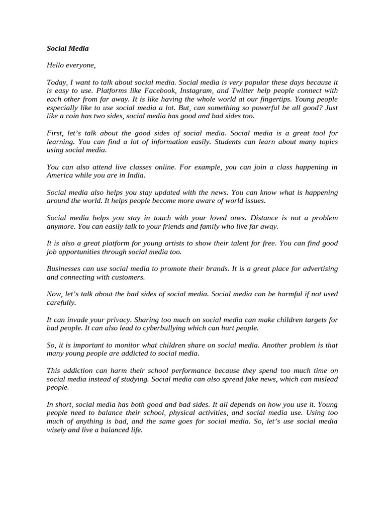 Social Media | PDF