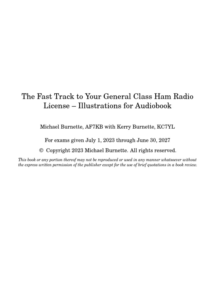 US Fast Track To Technician Class License | PDF | Electrical Impedance ...