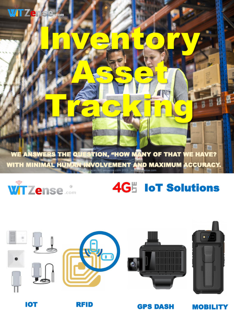 RFID Asset Tracking Solutions Guide | PDF | Radio Frequency ...