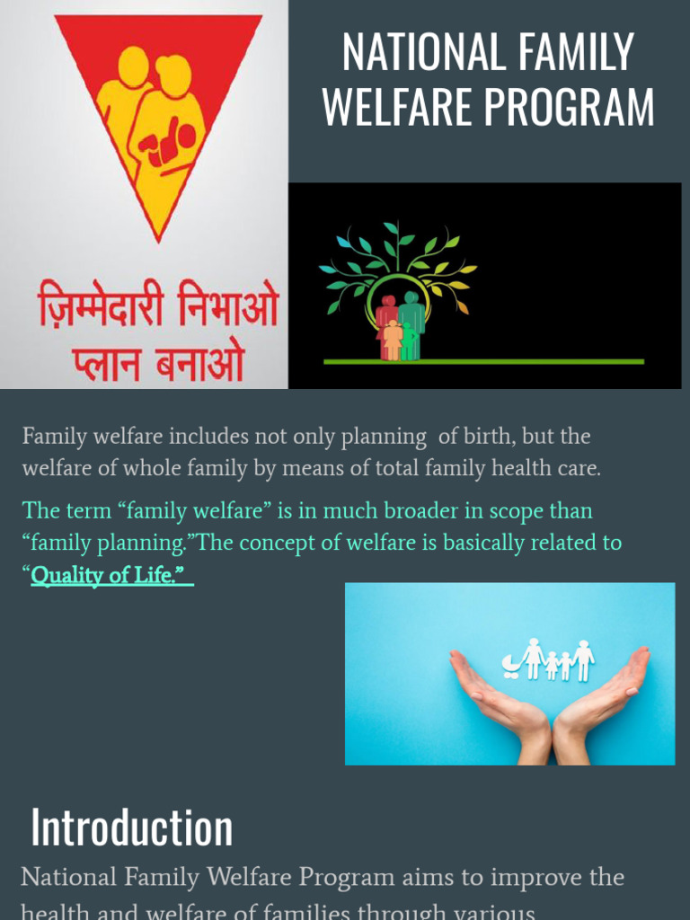 National Family Welfare Program Overview | PDF | Family Planning ...