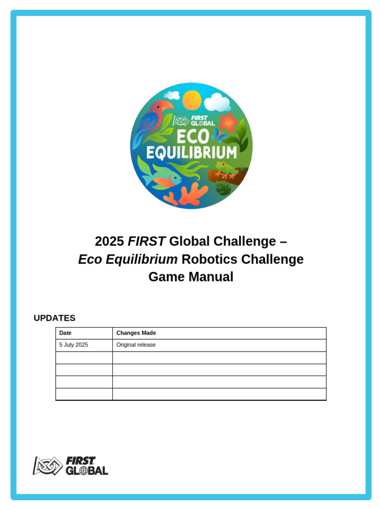 Eco Equilibrium Challenge Game Manual | PDF | Biodiversity | Ecosystem