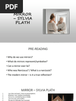 Sylvia Plath's "Mirror" Analysis | PDF | Mirror | Truth