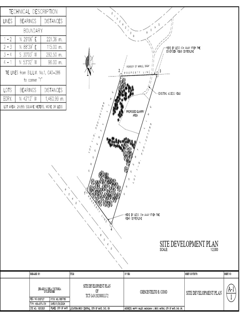 Como Quarry Site Dev - Plan | PDF