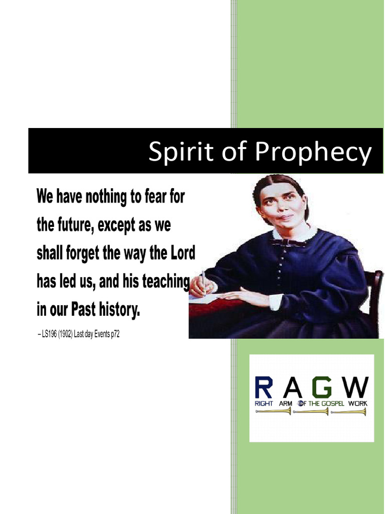 Ellen G. White: Spirit of Prophecy Insights | PDF | Prophet | Prophecy