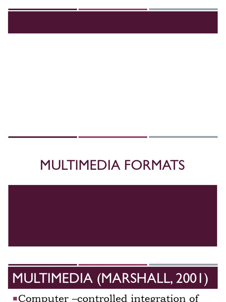Multimedia | PDF