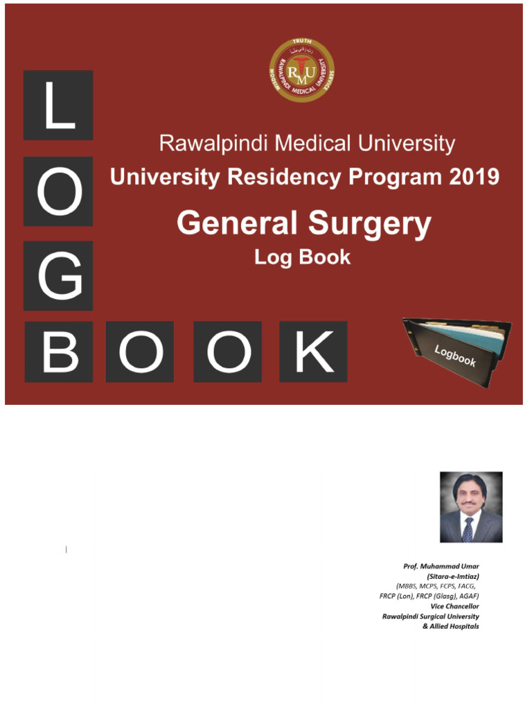 Logbook Guidelines for Surgical Training | PDF | Sepsis | Surgery