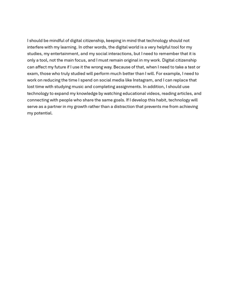 Digital Citizenship in Music | PDF