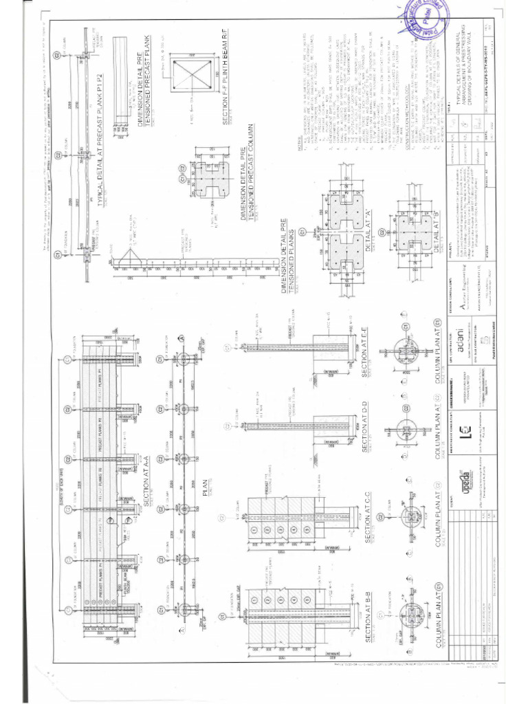 Boundary Wall Final Drawing | PDF