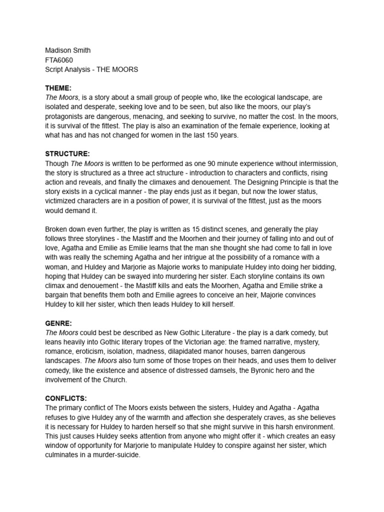 FTA6060 Script Analysis | PDF