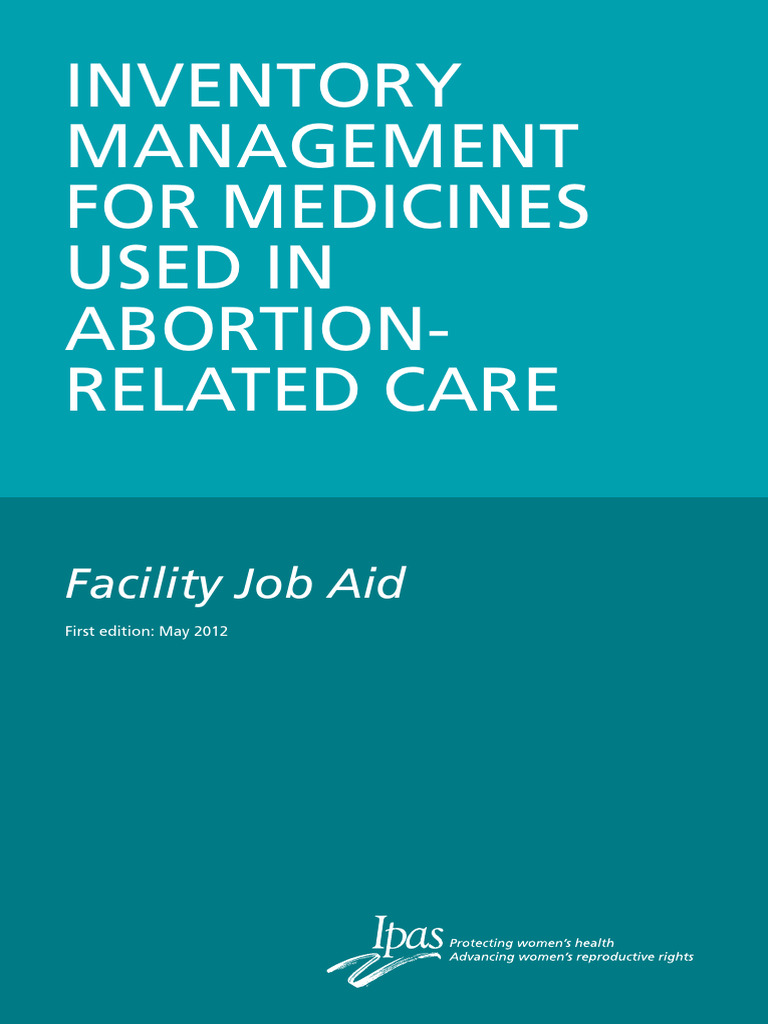 Inventory Management for Abortion Medicines | PDF | Inventory | Abortion