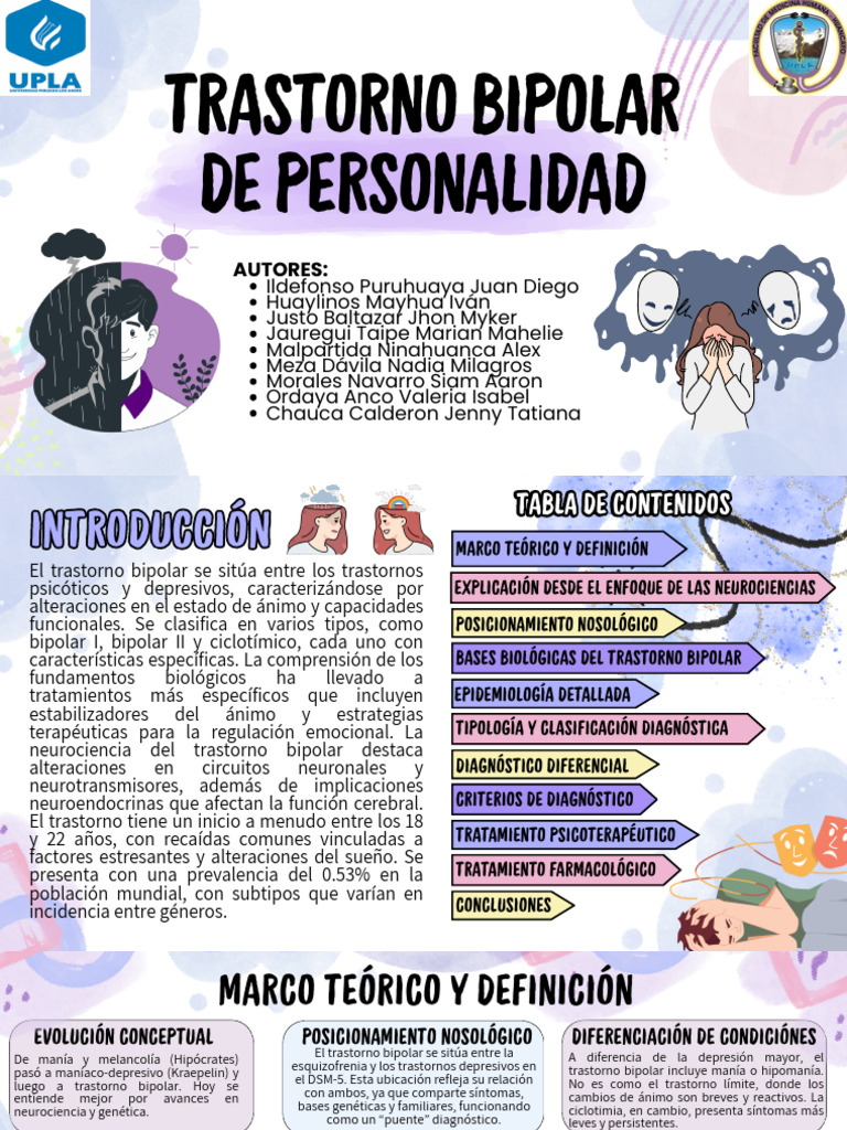 Trastorno Bipolar: Diagnóstico y Tratamiento | PDF | Desorden bipolar ...