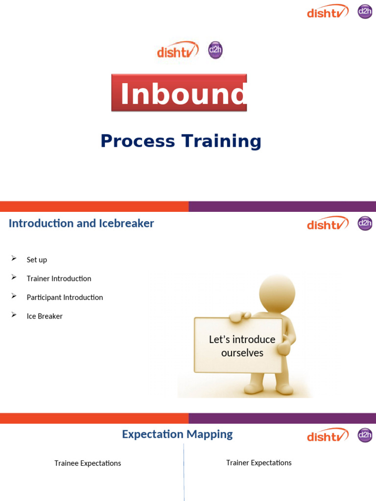 DishTV Process Training Overview | PDF | Satellite Television | Cable ...