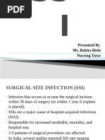 CDC Surgical Wound Classification Guide | PDF