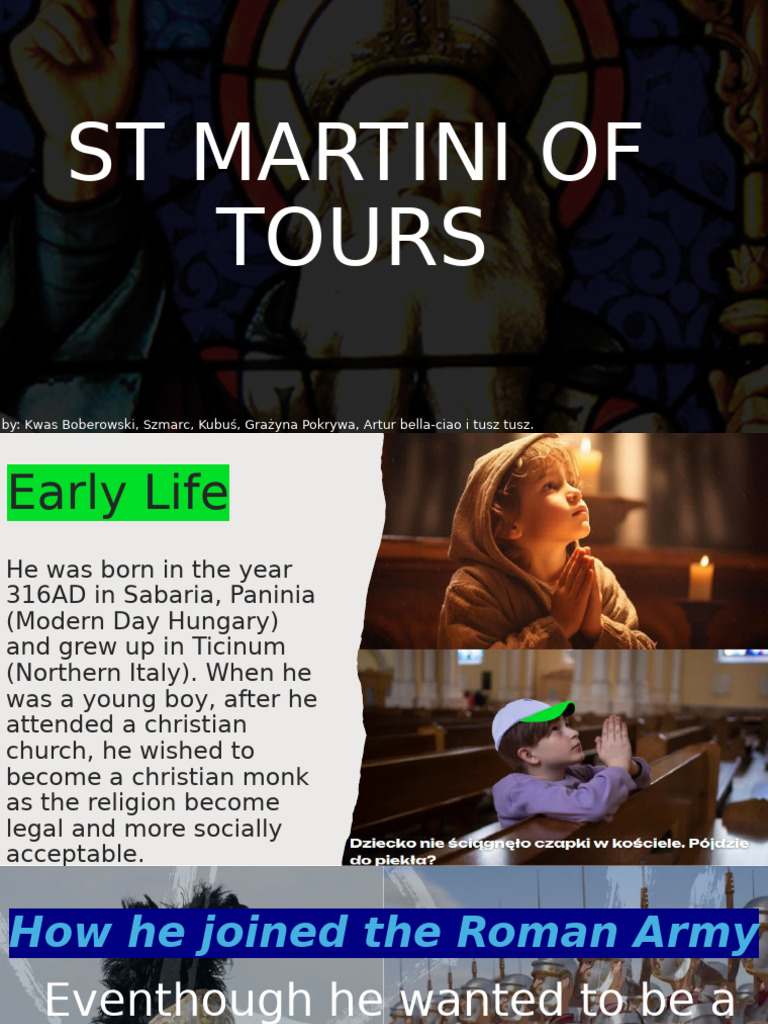 St. Martin of Tours: Life and Legacy | PDF