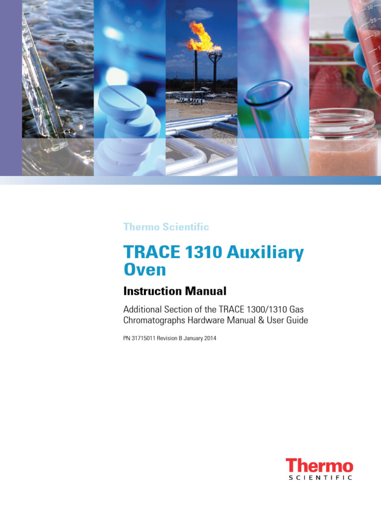TRACE 1310 Auxiliary Oven Manual | PDF | Electromagnetic Interference ...