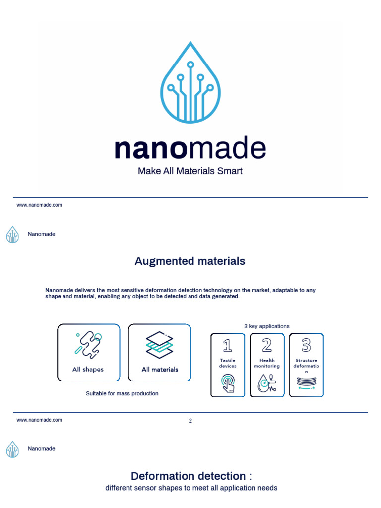 Nanomade Technology Explained en | PDF | Pulse | Sensor