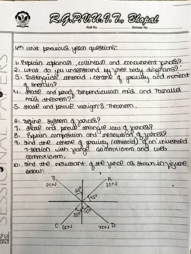 Civil 4th Unit Pyqs | PDF