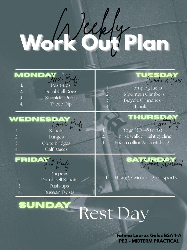 Work Out Plan - 20250409 - 120014 - 0000 | PDF