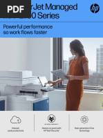 HP COLOR LJ E X57945dn Datasheet | PDF | Image Scanner | Fax