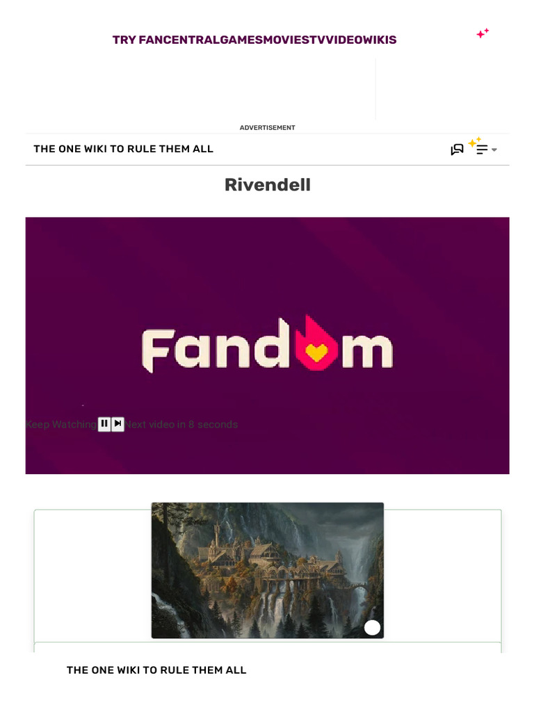 Rivendell: Elven Haven Overview | PDF | Bilbo Baggins | The Lord Of The ...