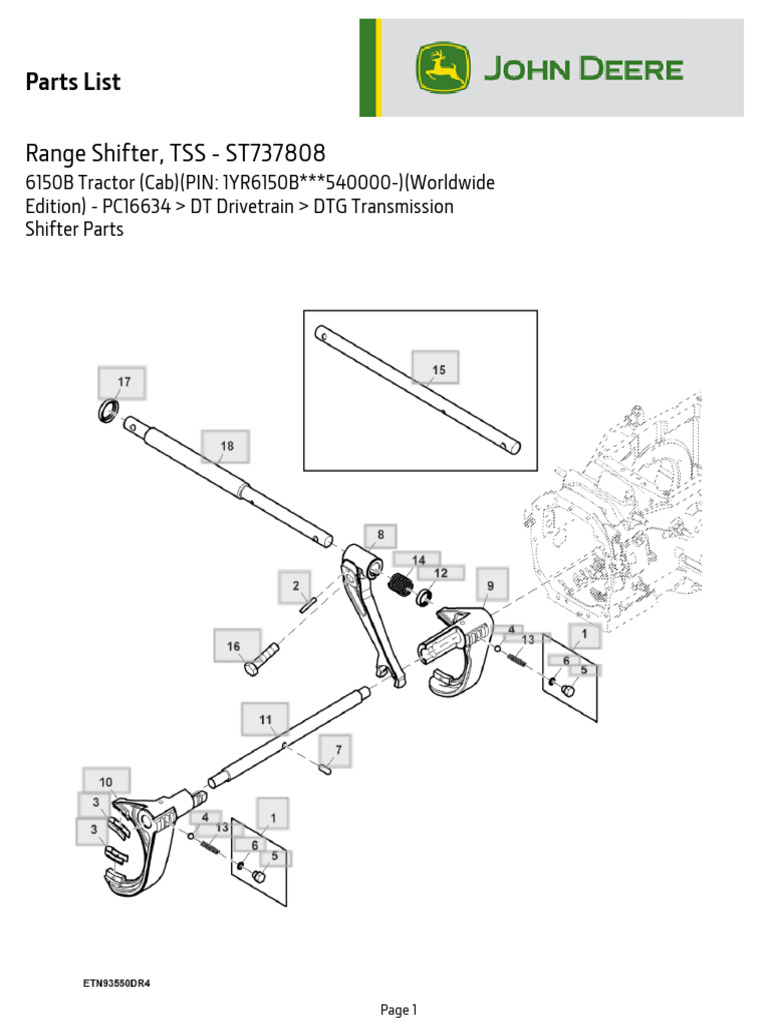 Range Shifter, TSS - ST737808 | PDF