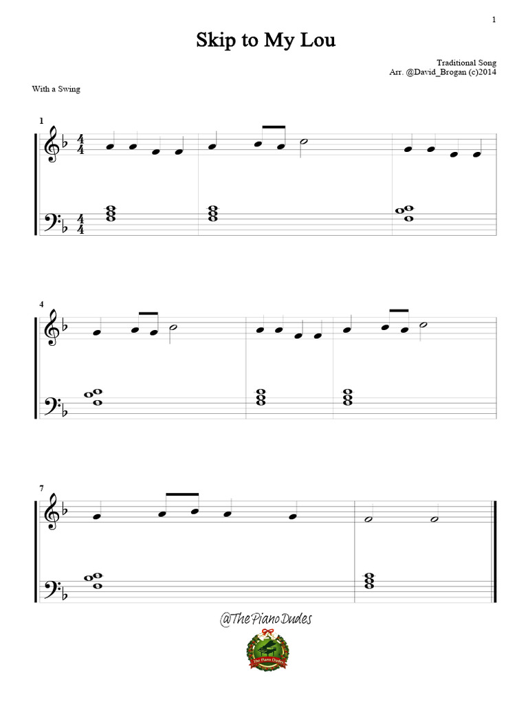 6.1 Skip To My Lou BH F Major | PDF