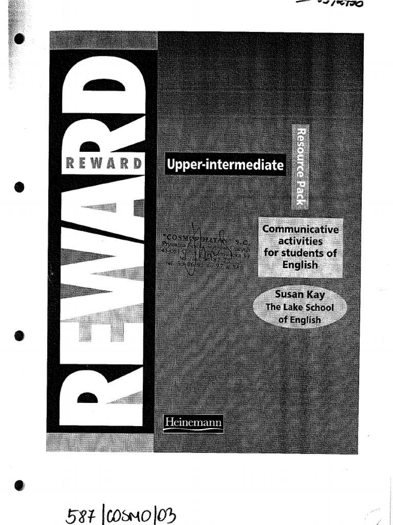 Reward Upper Intermediate Resource Pack | PDF