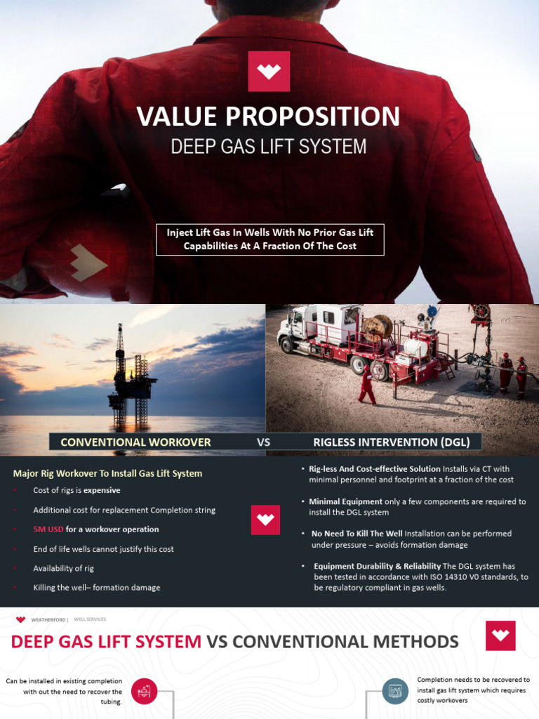 Weatherford DGL System - Success Stories | PDF | Oil Well | Gases