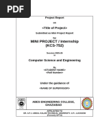 Capstone Project Sample | PDF